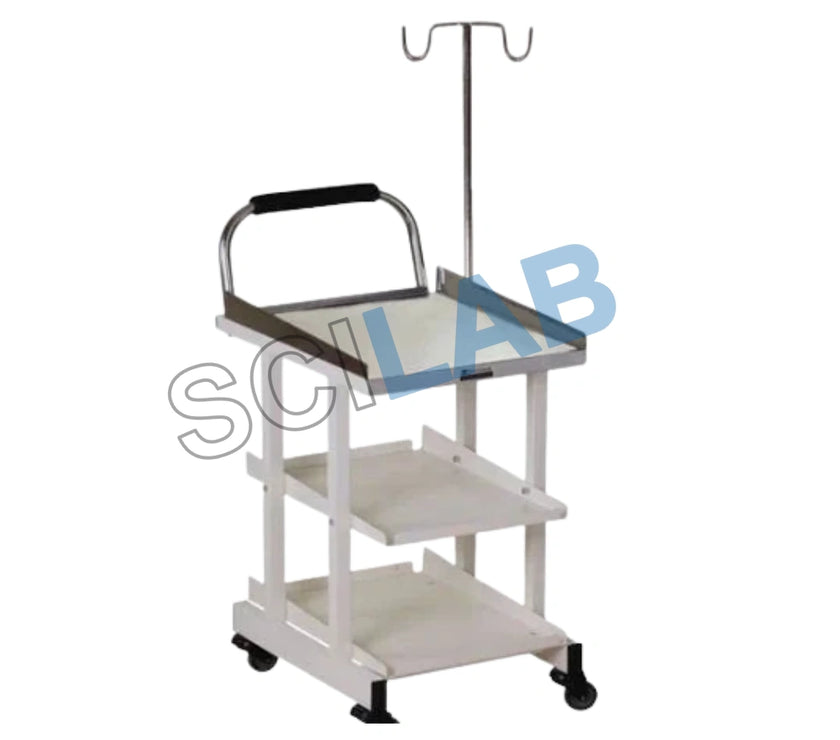 Stainless Steel ECG Trolley
